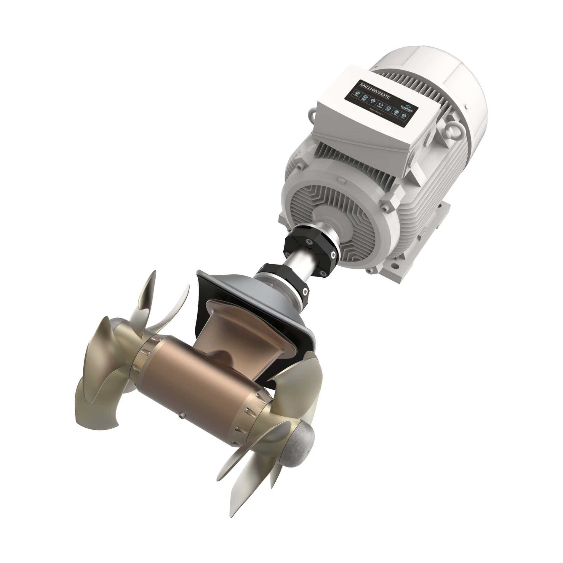 SAC1100 Elica di manovra prua/poppa, tunnel ø513mm 400V - Sleipner Italia