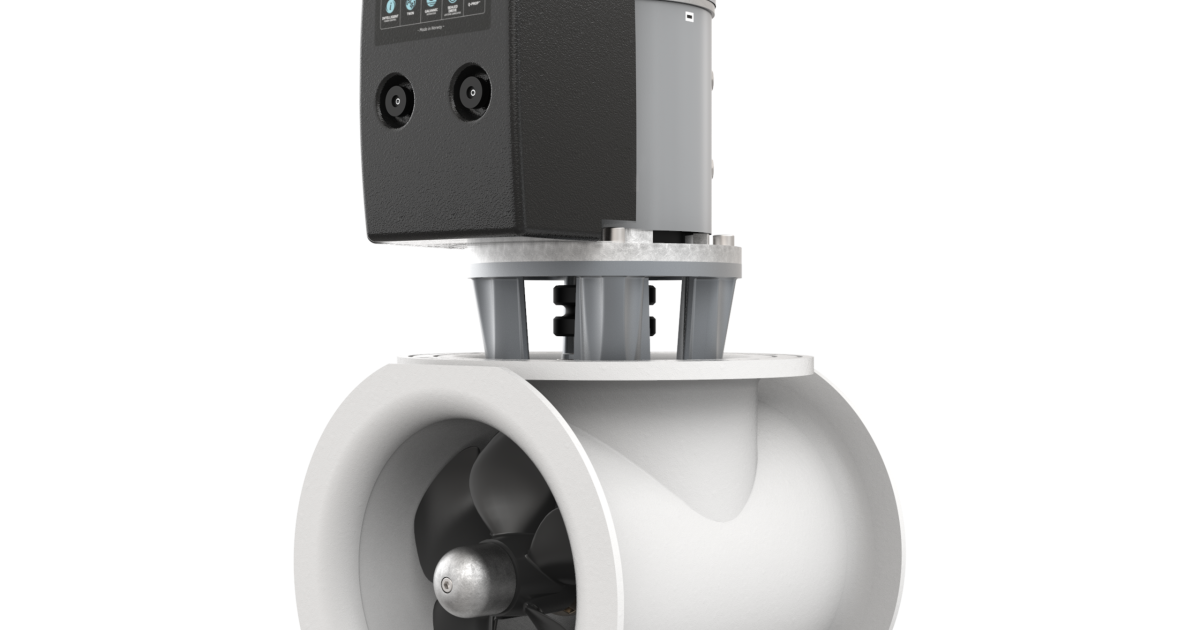 SE120 Elica di manovra per tunnel prua/poppa, 24V - Sleipner Italia