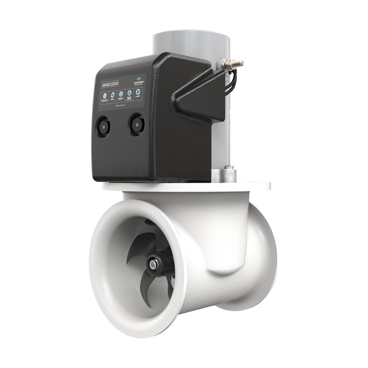 SE40 Elica di manovra per tunnel prua/poppa, 12V - Sleipner Italia