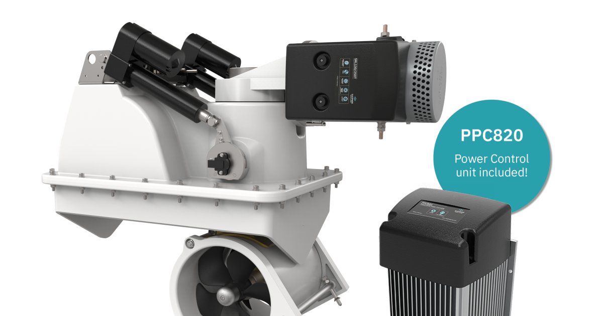 SRLP170 Elica di manovra retrattile per prua/poppa Proporzionale 24V ...