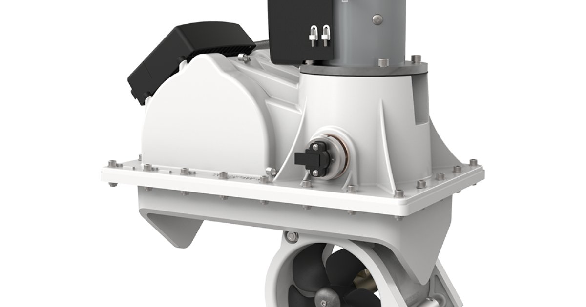 SRV80 Elica di manovra retrattile per prua/poppa, 12V