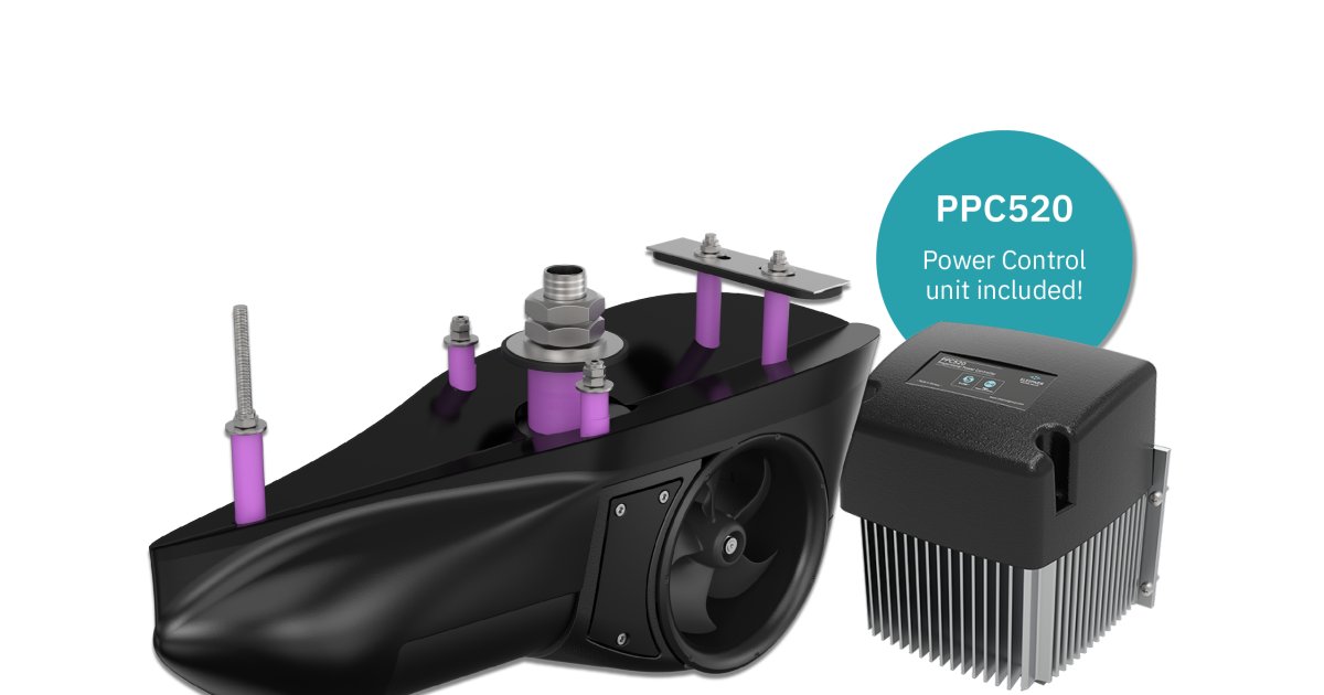 SXP35 PRO Elica di manovra esterna di prua/poppa tipo POD, 12V con ... SXP35 PRO Elica di manovra esterna di prua/poppa tipo POD, 12V con ...